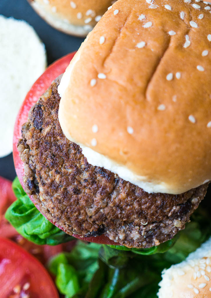 Pressure Cooker Veggie Burger Filling - Kitschen Cat
